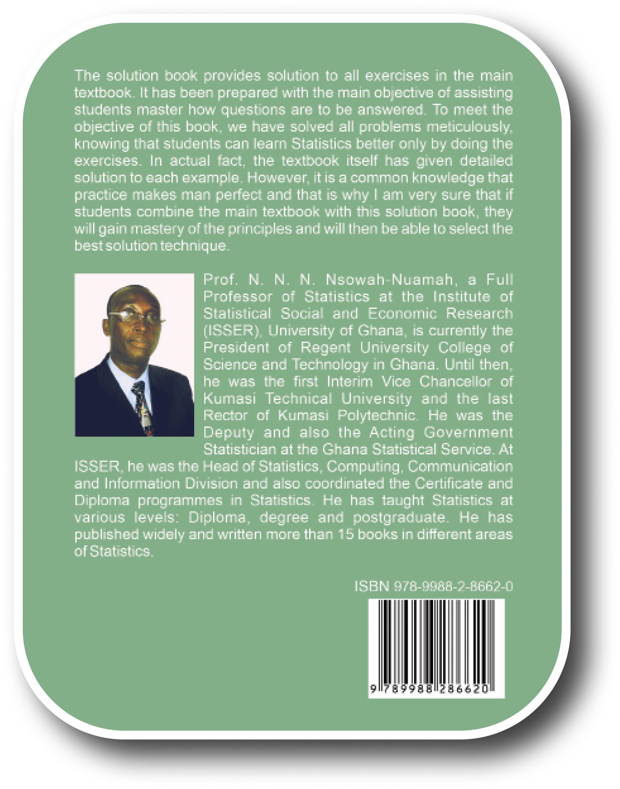 INTRODUCTION TO PROBABILITY THEORY – Professor Nicholas N.N. Nsowah-Nuamah